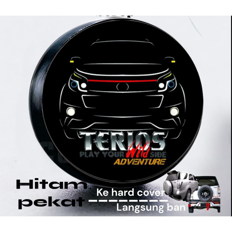Jual cover konde ban terios untuk ban blakang Anti luntur hitam UK ...