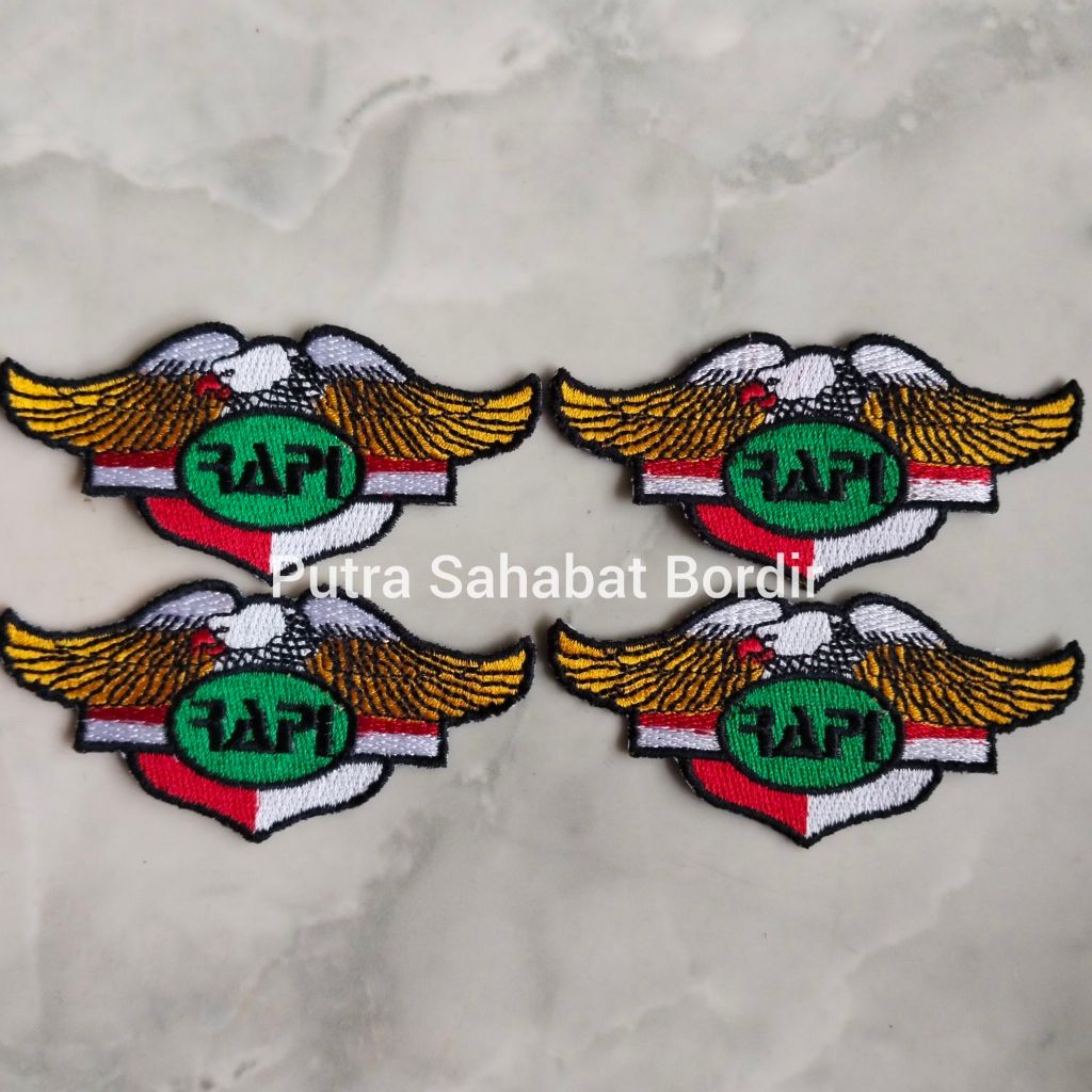 Jual Patch | Logo Bordir Wing Rapi | Shopee Indonesia