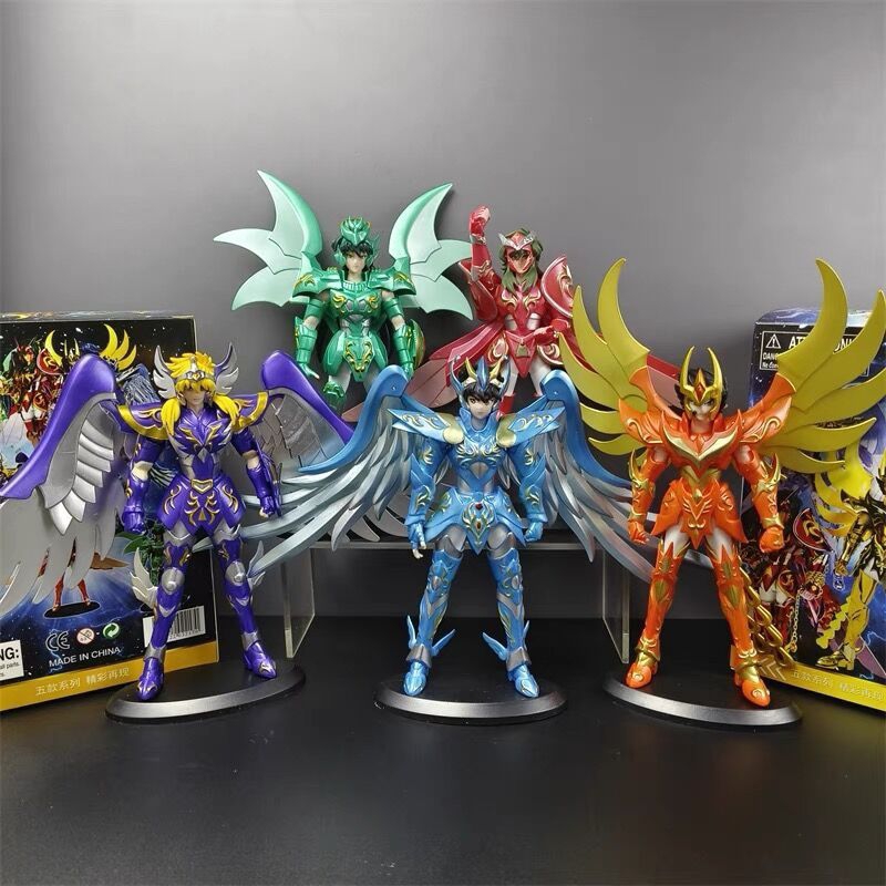 Jual Action Figure Saint Seiya Shiryu Hyoga Phoenix Ikki Andromeda Sun ...
