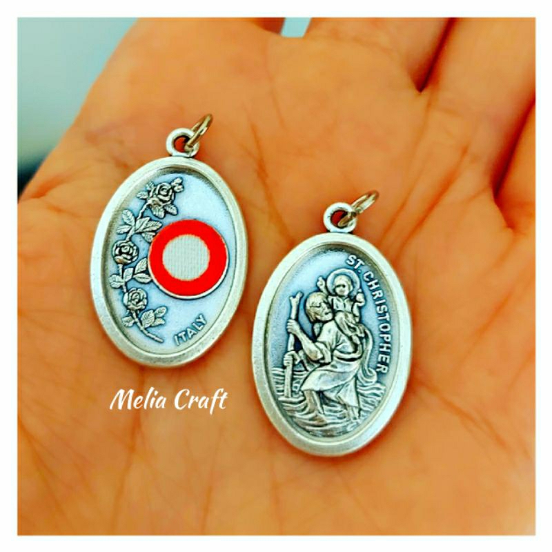 Jual Medali Relikui St Kristoforus - St Christopher Relic Medal - Third ...