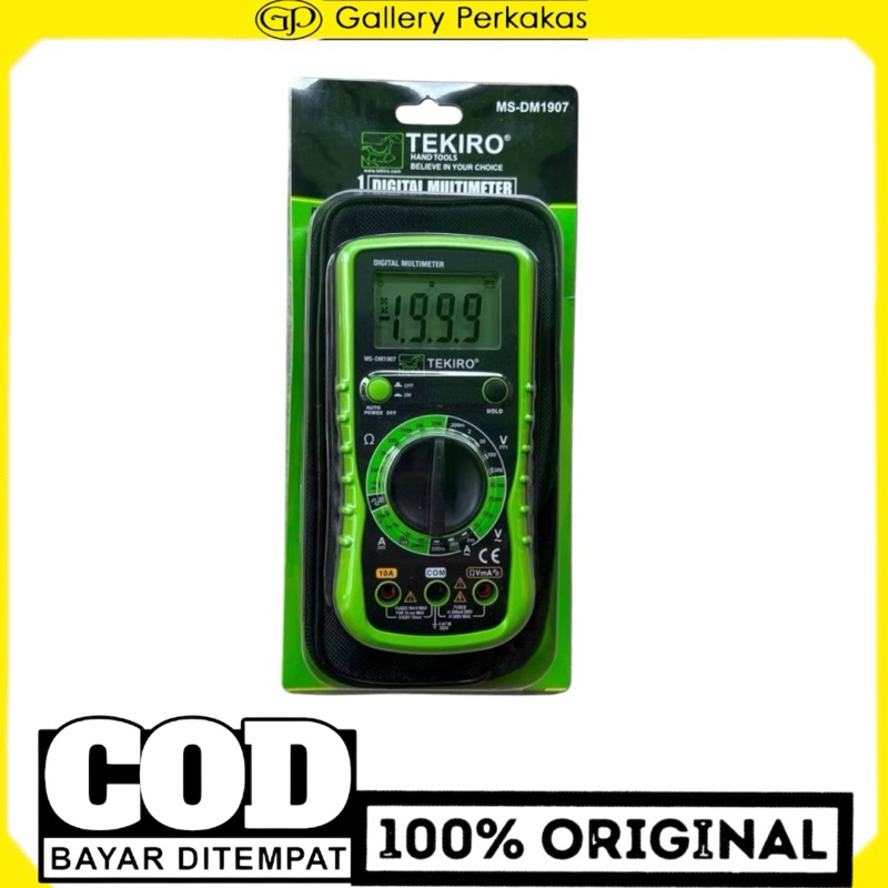 Jual Digital Multimeter Tekiro Multitester AVO Meter Digital TEKIRO ...
