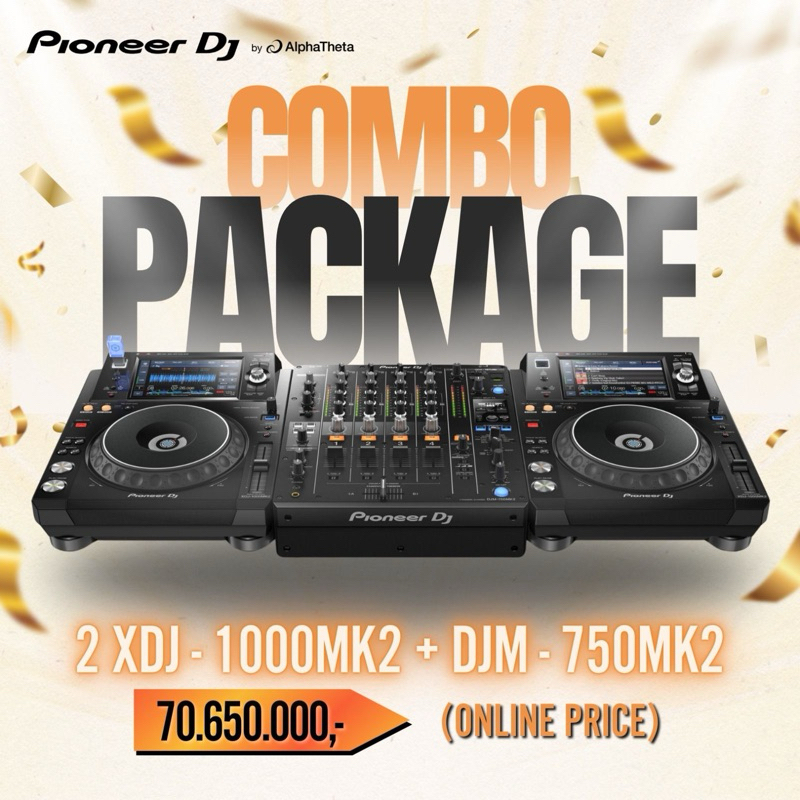 Jual Pioneer XDJ-1000mk2 (Pair) + PIoneer DJM-750mk2 | Shopee Indonesia