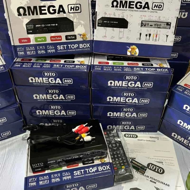 Jual SET TOP BOX TV Digital IOTO OMEGA SNI Bergaransi 1 tahun | Shopee Indonesia