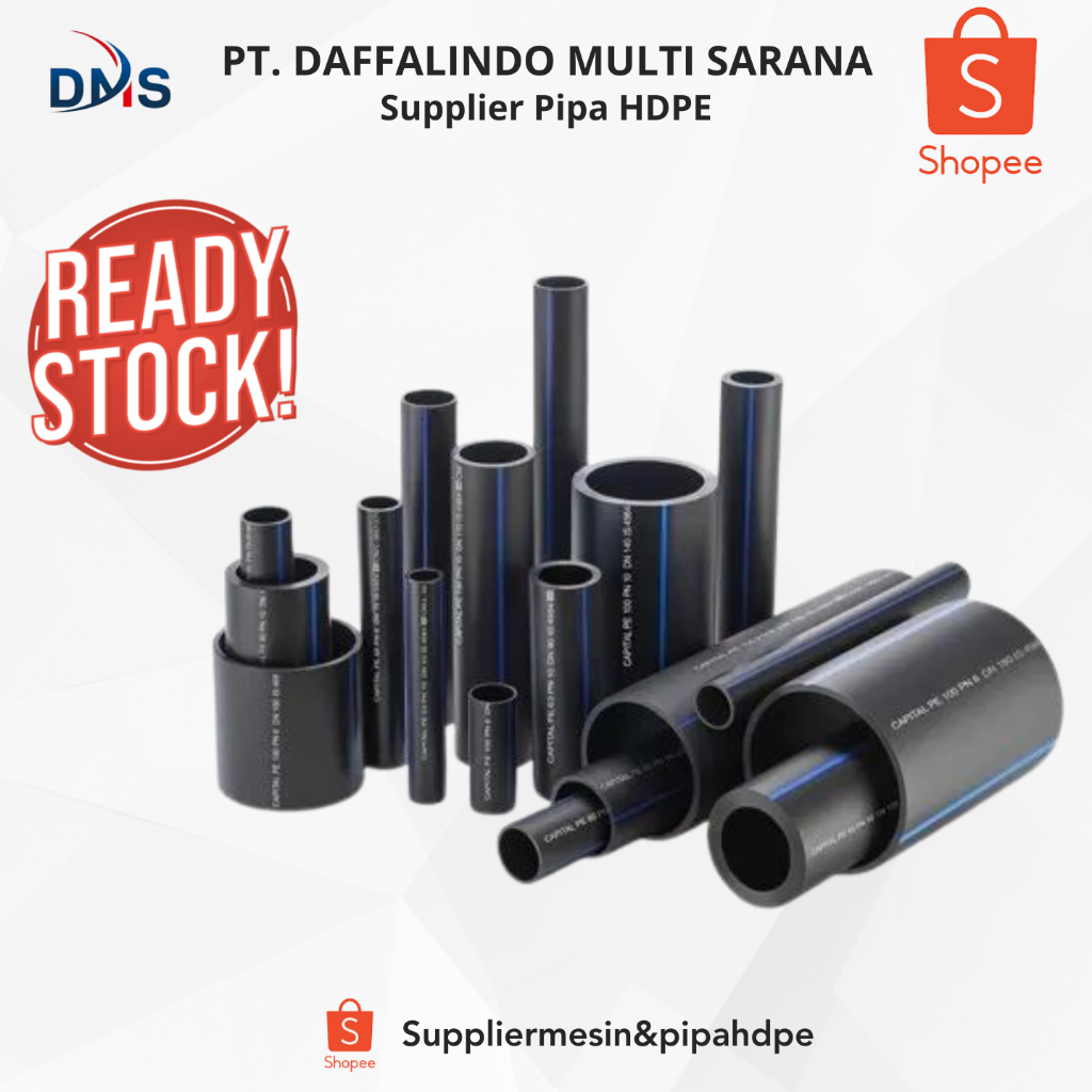 Jual Pipa Hdpe 4 Inch PN16 (1 Roll 100 Meter) | Shopee Indonesia