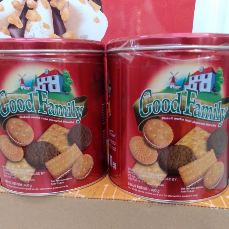 Jual GOOD FAMILY BISKUIT ANEKA RASA 400GR | Shopee Indonesia