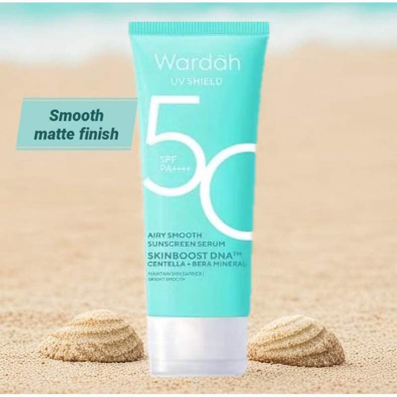 Jual Wardah UV Shield Airy Smooth Sunscreen Serum SPF 50 PA++++ 25Ml | Shopee Indonesia