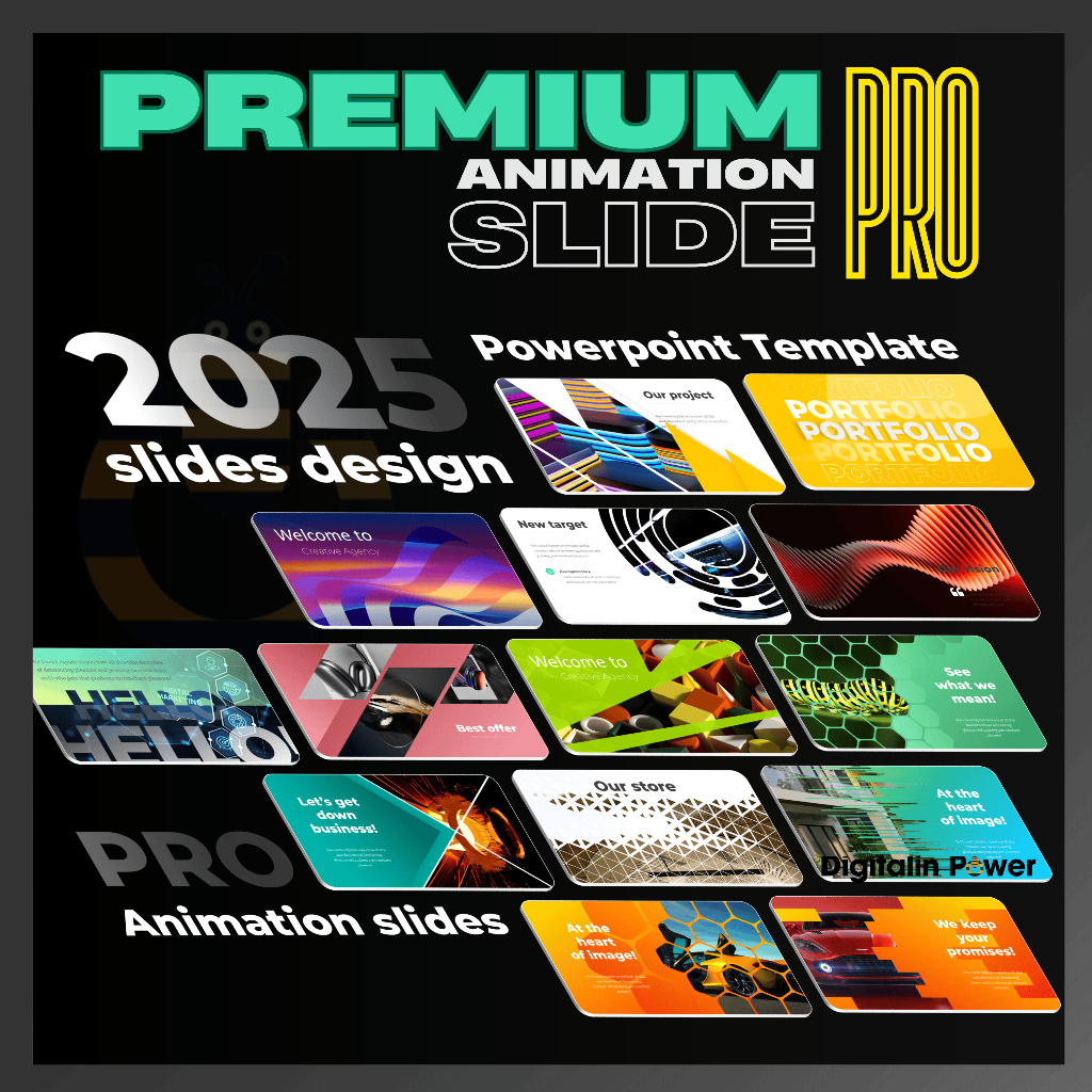 Jual Powerpoint Template Premium PRO Animasi Slide Presentasi Template PPT Seminar Meeting ...