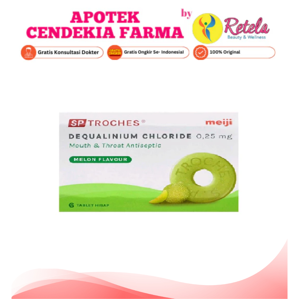 Jual SP TROCHES MELON 1 BOX 12 TABLET | Shopee Indonesia