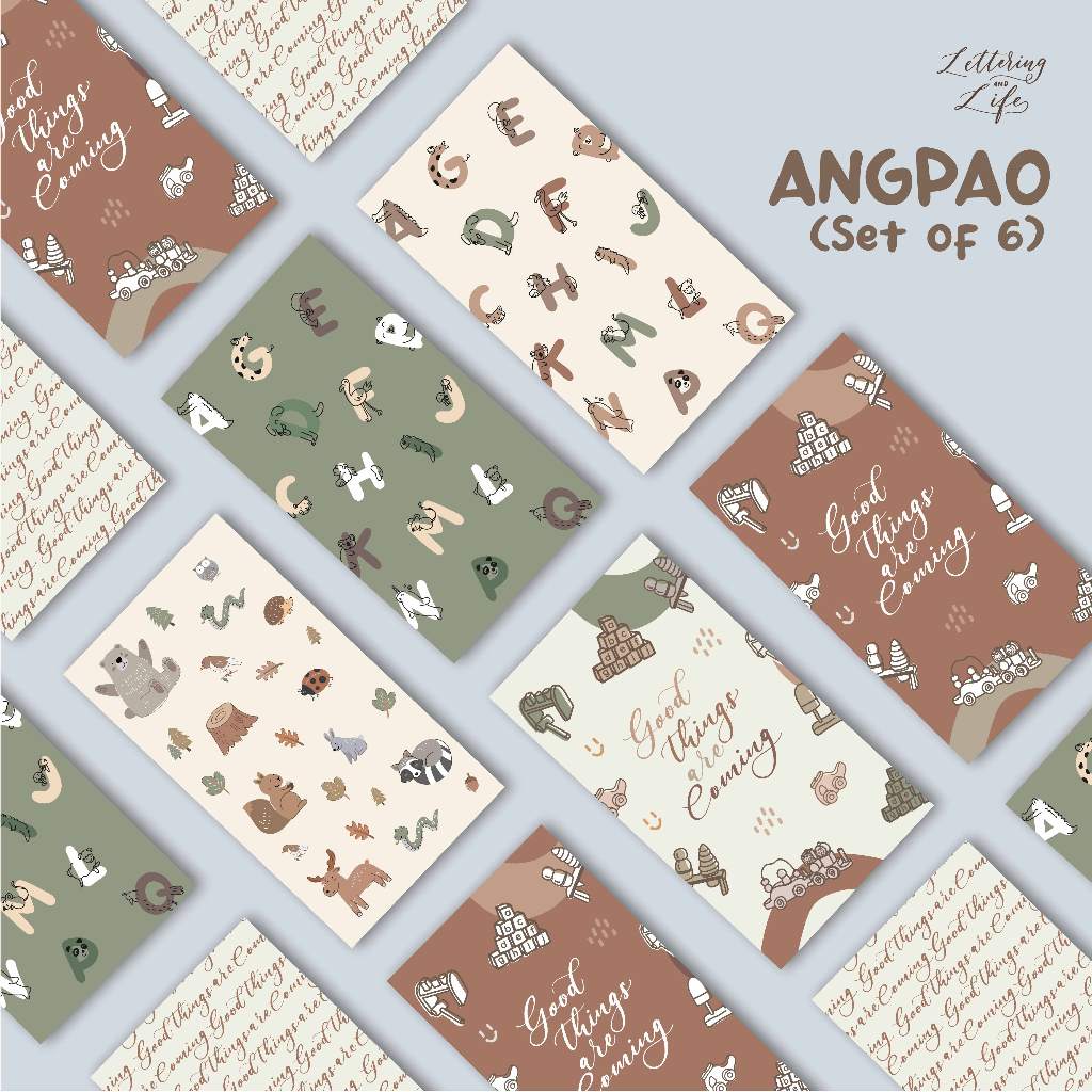 Jual Lettering and Life Angpao Premium Chinese New Year 2025 - Amplop ...