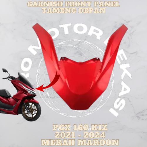 Jual cod - garnish front panel tameng depan honda pcx 160 k1z 2022 2023 ...