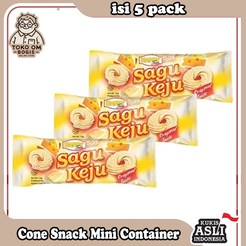 Jual Sagu Keju Happy Time Snack Hits yang Viral di Shopee Buruan ...