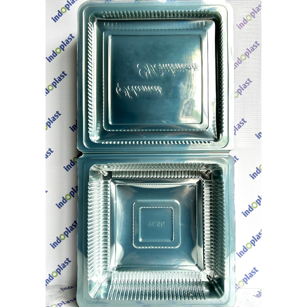 Jual Plastik Mika Kue Ukuran 1a / Mika Kotak Makanan / Box Mika Kue ...