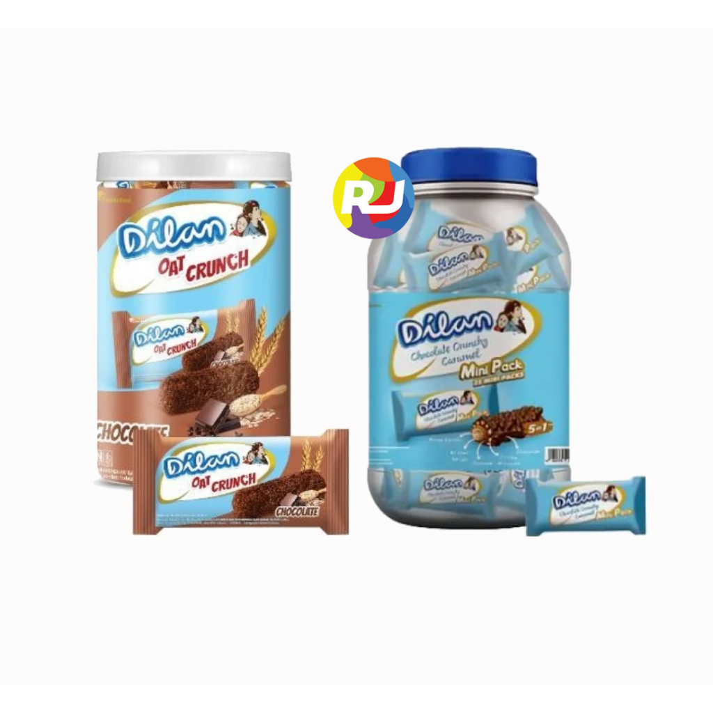 Jual Snack Dilan Mini Pack Toples isi 25’s x 10gr - Choco Oat Crunch ...