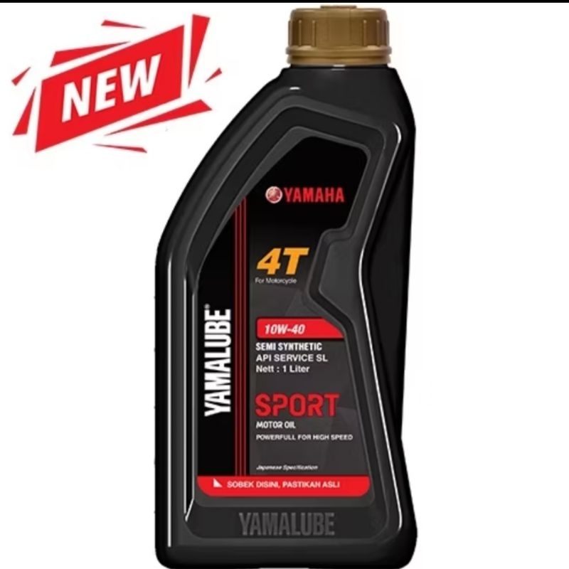 Jual OLI YAMALUBE SPORT 1 LITER SAE 10-40 ORIGINAL YAMAHA VIXION XABRE ...