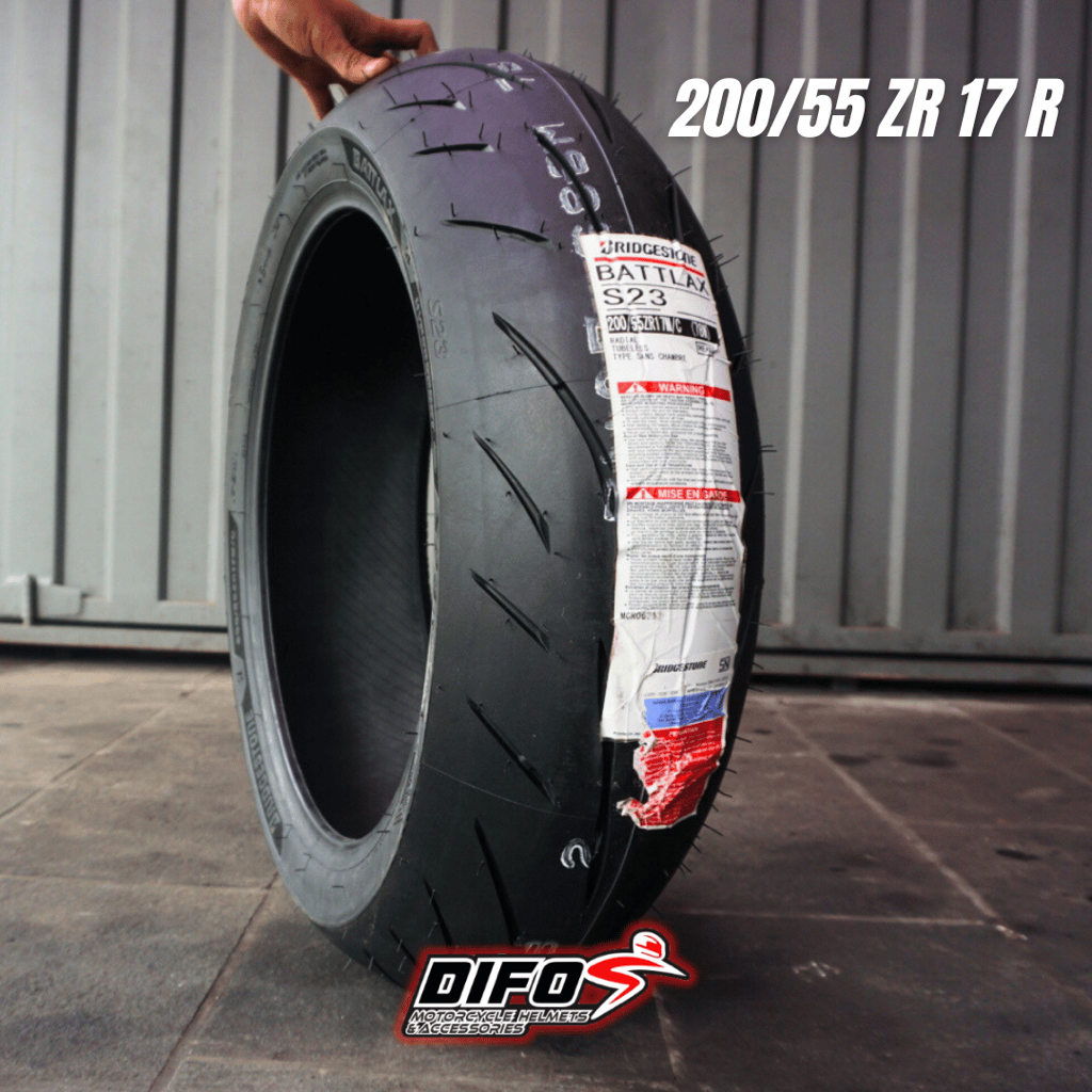 Jual Ban Bridgestone Battlax Hypersport S23 Ukuran 200/55-17 Made in ...