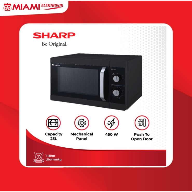 Jual SHARP R 223MA BK / R223MA / R223MABK 23 Liter Microwave Oven ...