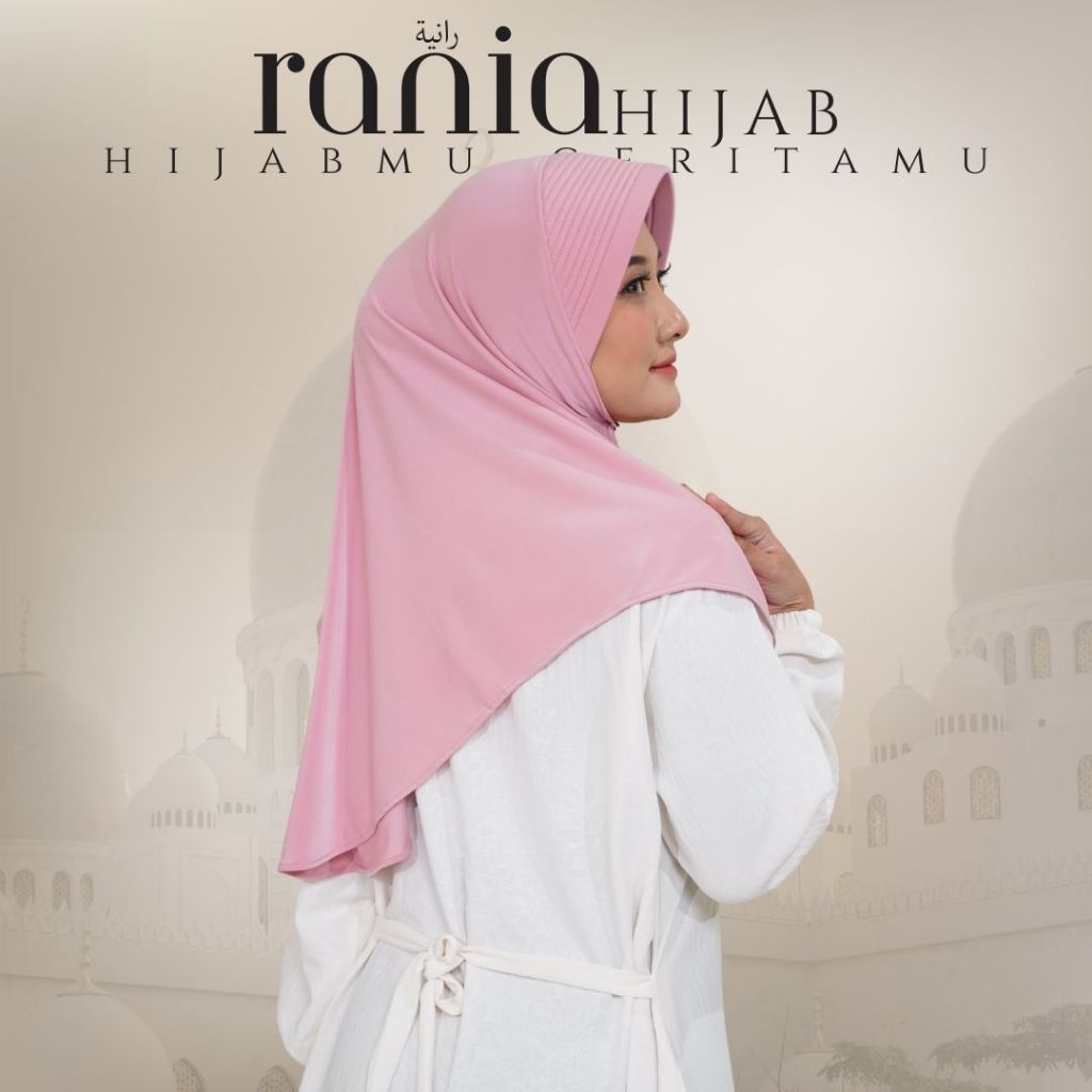 Jual [Sakura] Standard Medium size | Hijab Bergo Jannah Series by Rania Hijab | HIJAB VIRAL ...
