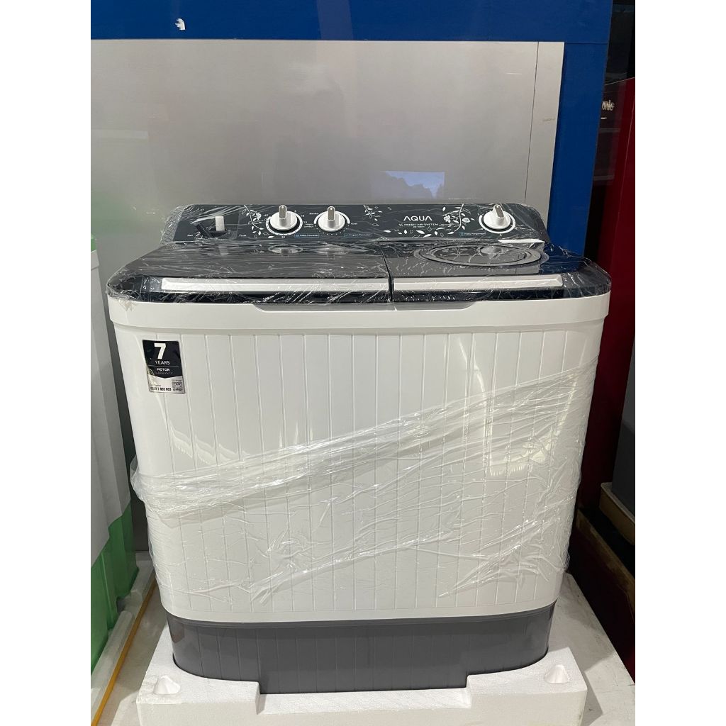 Jual Mesin Cuci 2 Tabung AQUA Twin Tub QW 8030 HT 8 KG // QW 9030 HT 9 ...