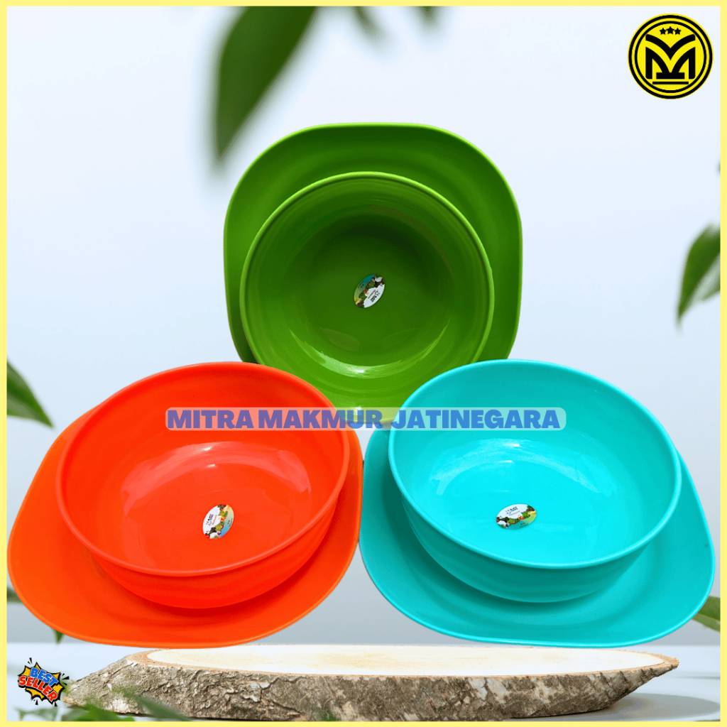 Jual PIRING MANGKOK MAKAN PLASTIK RPS / BPA FREE / PIRING MANGKOK SUPER ...