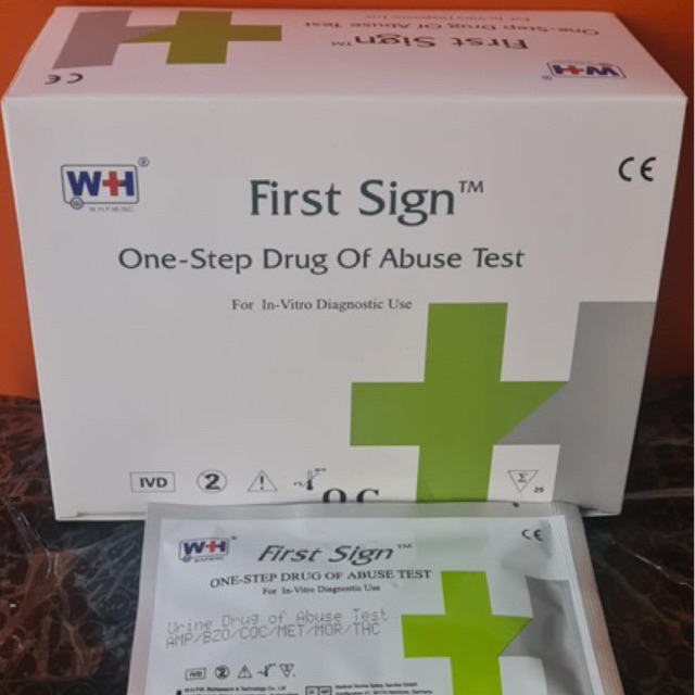 Jual First sign Drug Test 6 Parameter Tes isi 25 AKL tes | Shopee Indonesia