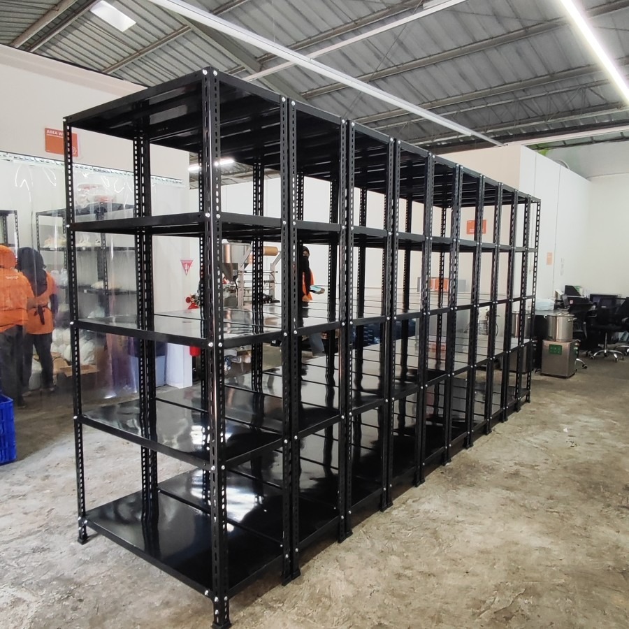 Jual Rak Gudang 40x100x200 | Rak Besi Siku GRATIS ONGKIR Bandung | 5-4 ...