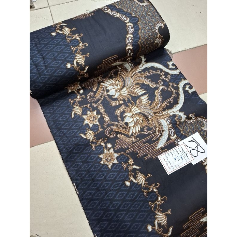 Jual bahan batik katun gusti buwono original meteran // kain batik 100% katun gusti buwono ...