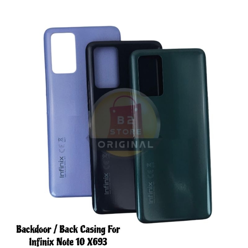Jual BACKDOOR - BACKCOVER - BACK CASING INFINIX NOTE 10 X693 TUTUP ...
