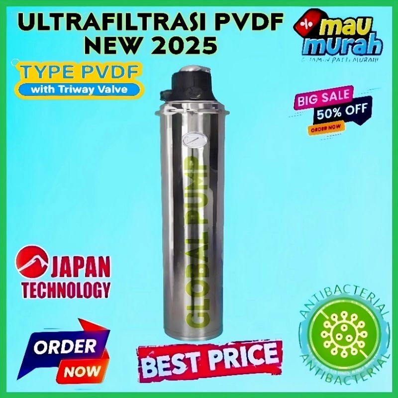 Jual Ultrafiltrasi PVDF 5000 Lph Type Triway Valve Water Fre Filter Set ...