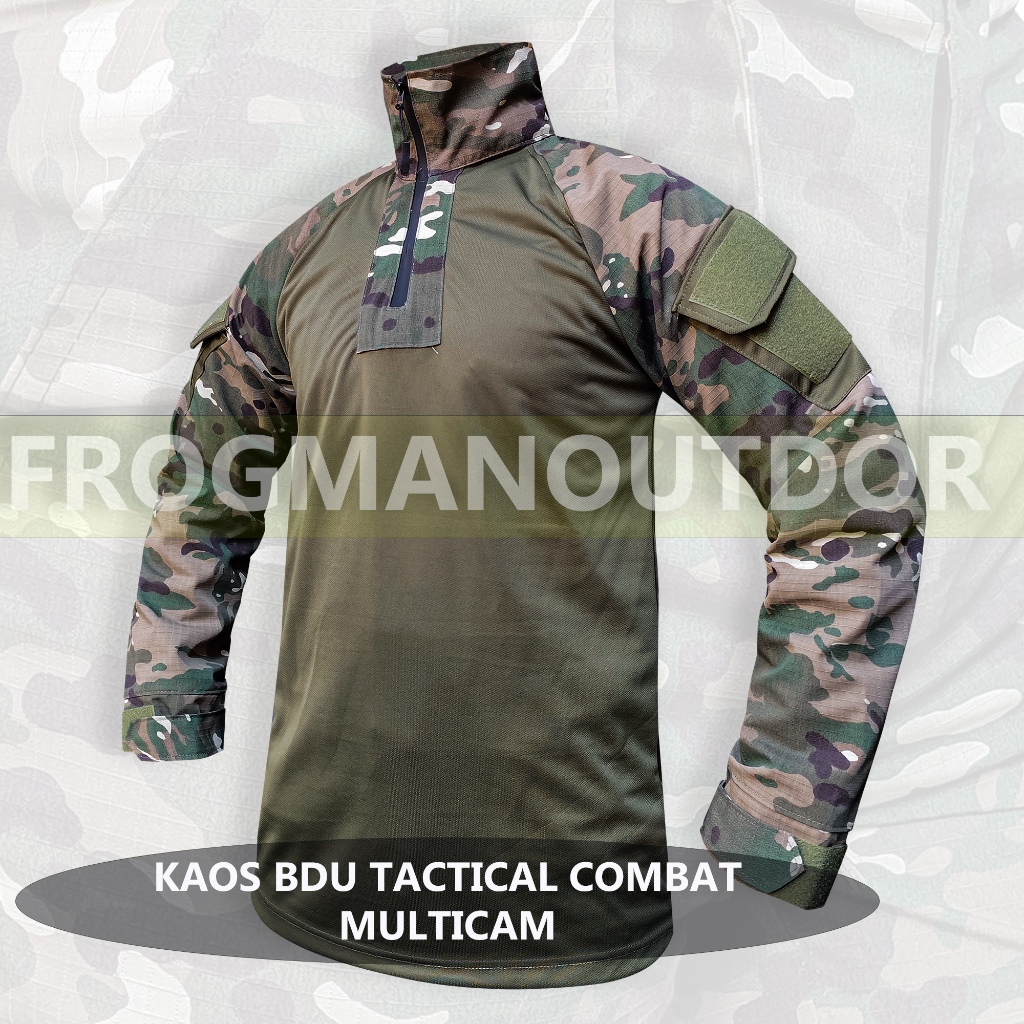Jual Kaos Baju BDU Tactical Combat Loreng Army Multicam Malvinas Drifit | Shopee Indonesia
