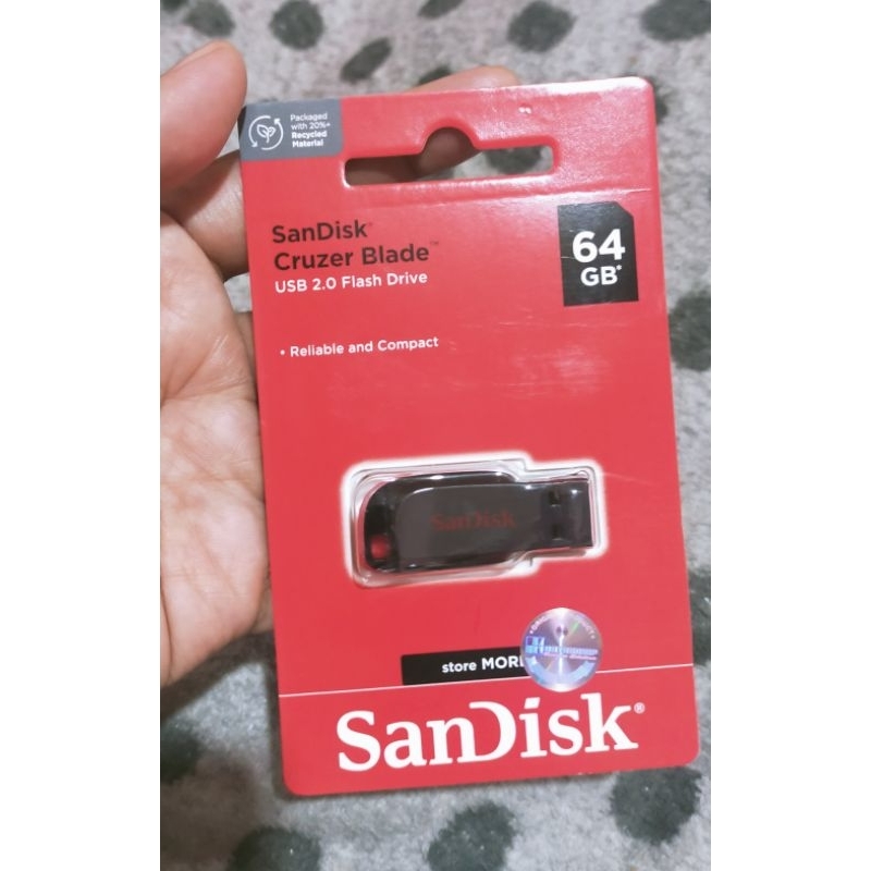 Jual Sandisk cruzer blade usb 2.0 flash Drive 64 GB | Shopee Indonesia