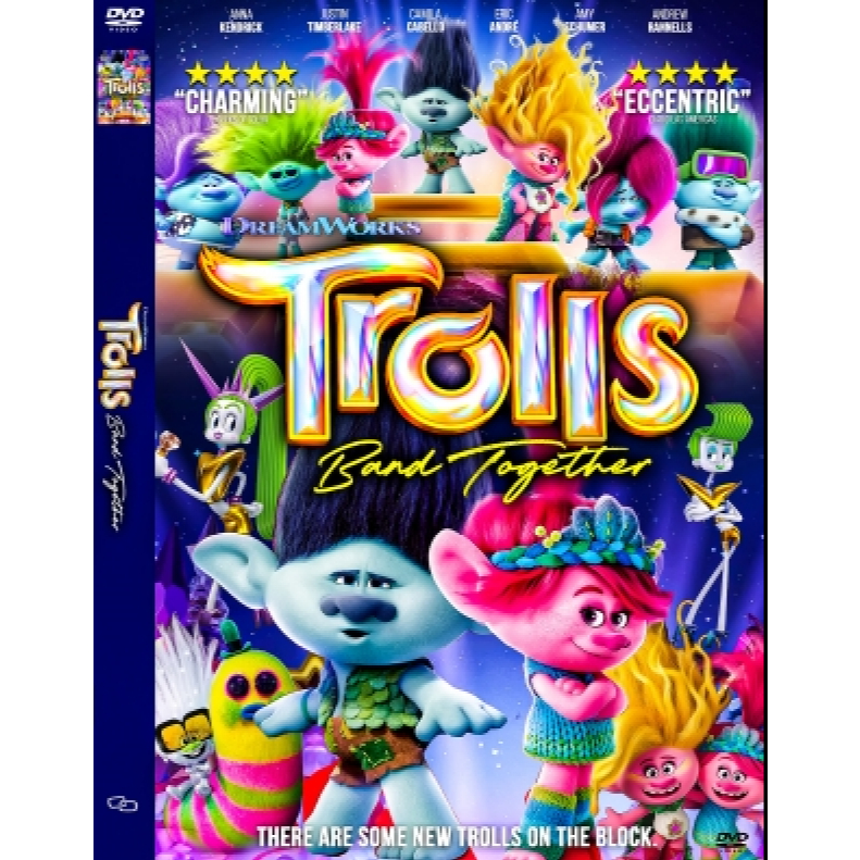 Jual Kaset DVD Movie Animation Box Office : Trolls Band Together (2023 ...