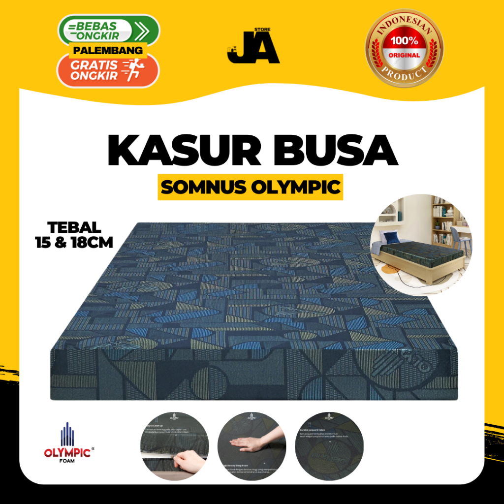Jual Kasur Matras Busa Olympic Foam Somnus Matras Kasur Busa Garansi 5 ...