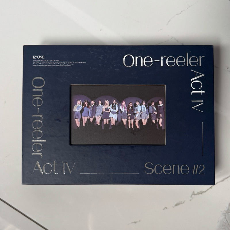 Jual IZ*ONE IZONE 4th Mini Album One-reeler Act IV Scene #2 Becoming One ver Unsealed | Shopee ...