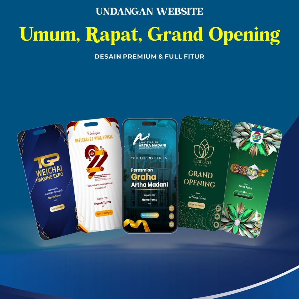 Jual Undangan Rapat Digital Website | Undangan Grand Opening Digital ...