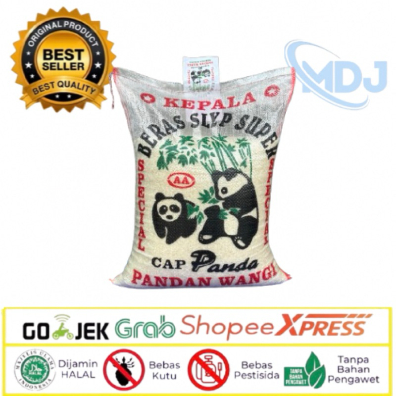 Jual BERAS PANDA WANGI CAP PANDA-5KG,10KG&20KG | Shopee Indonesia