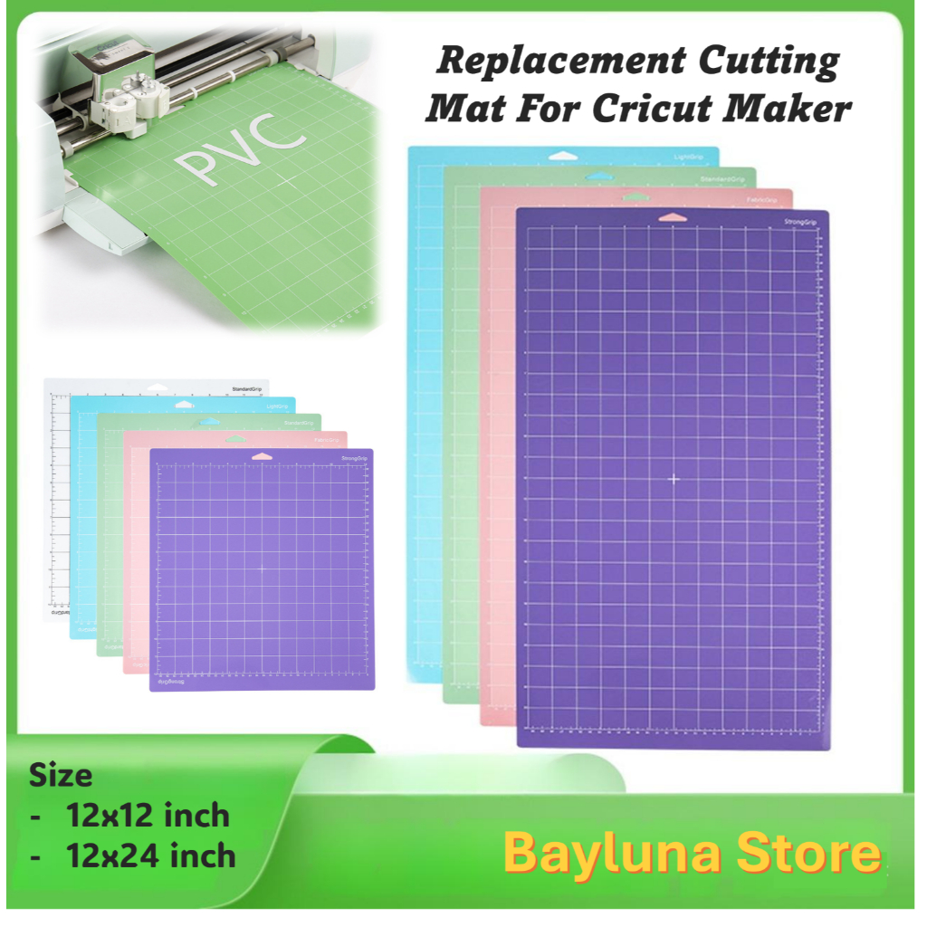 Jual BYL 12x12 inch or 12x24 inch Cutting Mat for Cricut Maker ...