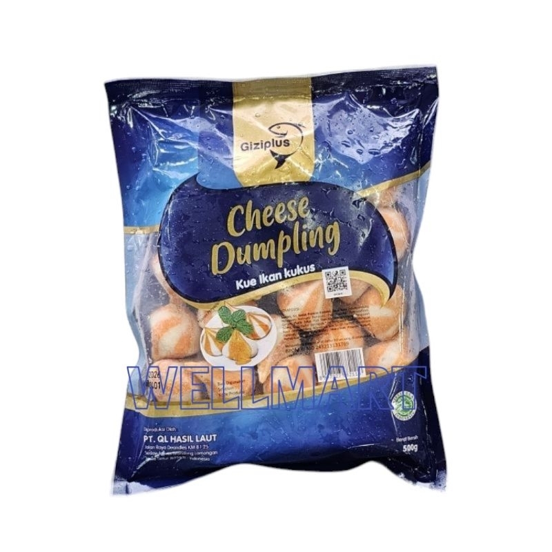 Jual Giziplus Dumpling Ikan Isi Keju 500gr Cheese Dumpling Kue Ikan ...