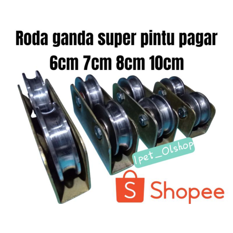 Jual RODA BESI SUPER GANDA 6cm 7cm 8cm 10cm /RODA BESI SUPER GANDA ...
