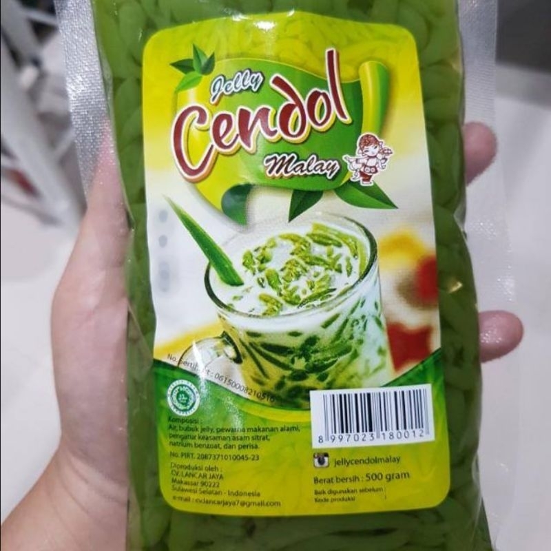 Jual Cendol Jelly Malay/Es Cendol Dawet 1000g/Jelly Motif 500gr ...