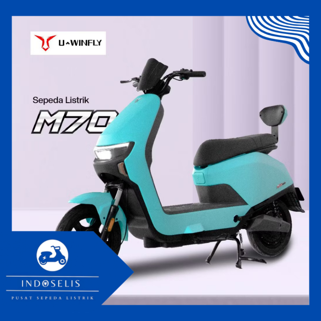 Jual SEPEDA LISTRIK UWINFLY M70 500 WATT |GARANSI RESMI|M70L | Shopee Indonesia