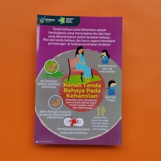 Jual Poster Kenali Tanda Bahaya Kehamilan- Poster kebidanan - poster kesehatan | Shopee Indonesia