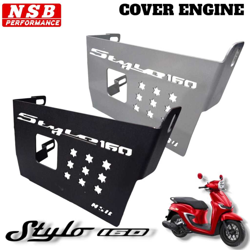 Jual COVER ENGINE COVER PELINDUNG BAWAH MESIN HONDA STYLO 160 TUTUP PELINDUNG BAWAH MESIN HONDA ...