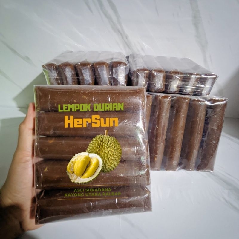 Jual Lempok Durian HerSun, 100% Durian Tanpa Campuran Tepung, Lempok ...