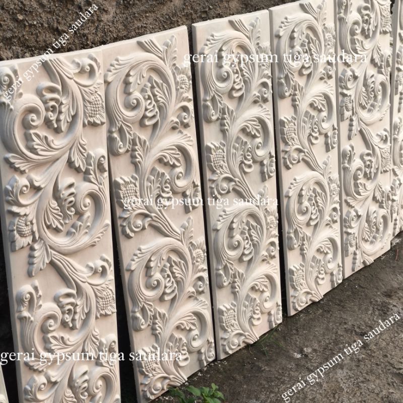 Jual Ornamen klasik - Ornamen hiasan dinding atau plafon 28cm - Ornamen ...