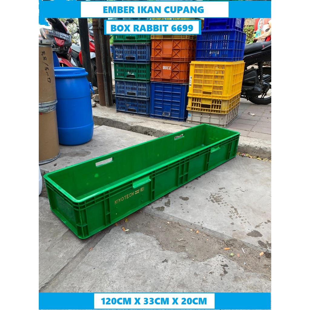 Jual Box Container Rabbit 6699 Box Ikan Koi/Guppy/Moli/Cupang/Box Ikan ...