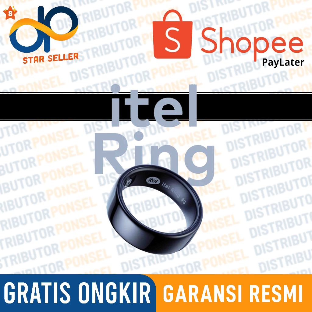 Jual Itel Ring 24h Real Time Heart Rate Blood Oxygen Testing Sleep ...