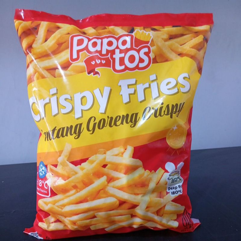 Jual PAPATOS Kentang goreng crispy 1 kg | Shopee Indonesia