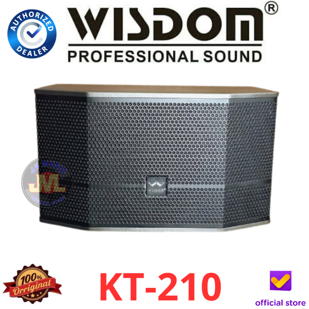 Jual Wisdom KT210 10-Inch Speaker Karaoke Wisdom KT-210 | Shopee Indonesia