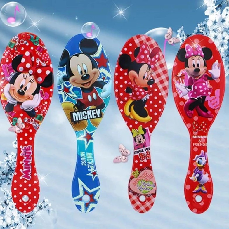 Jual Sisir Oval Besar Karakter Anak Princess Frozen Sofia Mickey Minnie ...
