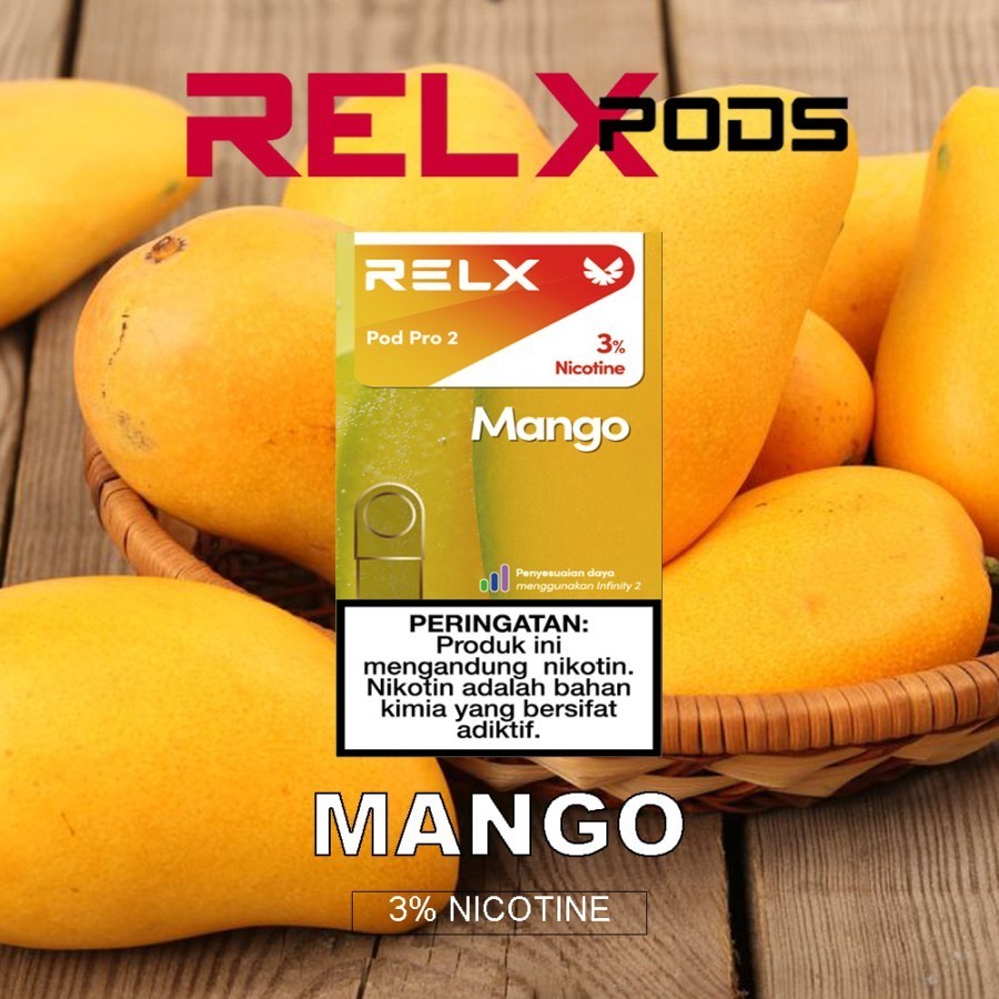 Jual RELX INFINITY ESSENTIAL POD PRO 2 MANGO 1 PACK ISI 1 PODS | Shopee ...